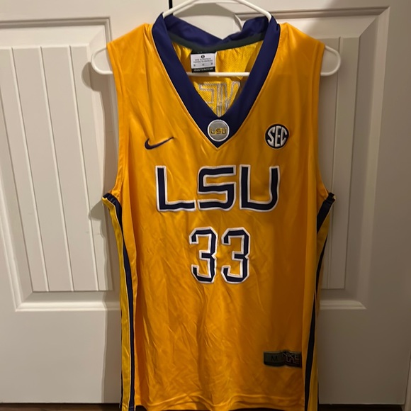 Nike | Shirts | Throwback Lsu Shaquille Oneal Shaq Jersey Nike | Poshmark